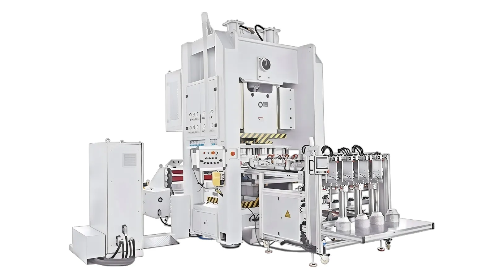 H-Type Foil Container Machine - NTPLH-H | 63T-80T For Large Molds